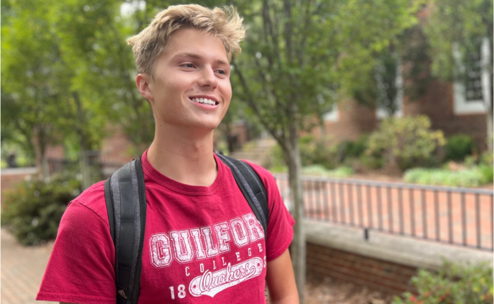 Jacob Mitchell Finds Guilford Meets His Big Dreams | Guilford College