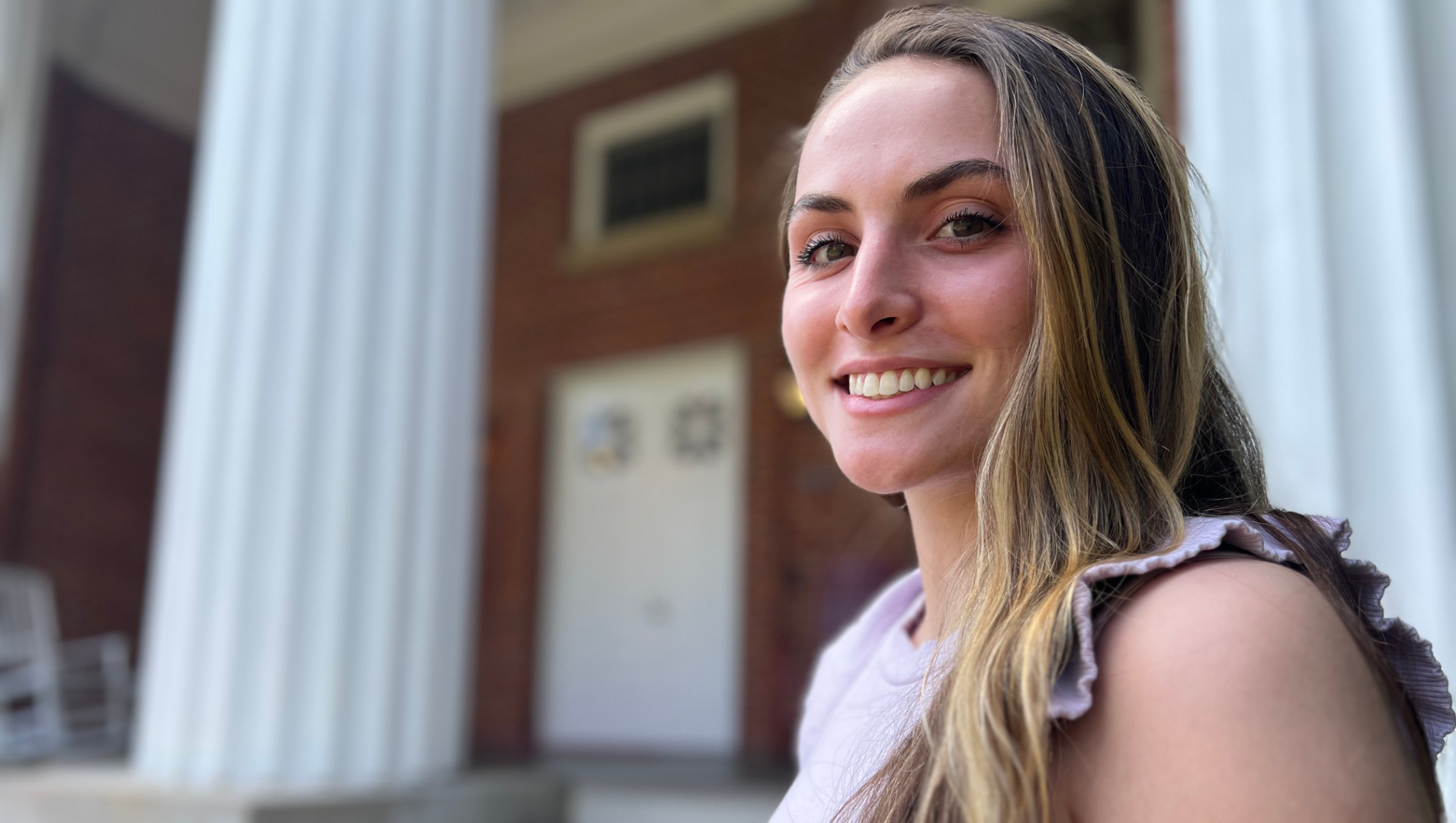 Graduation comes in the middle of Maddi Page's pursuit of an MBA ...