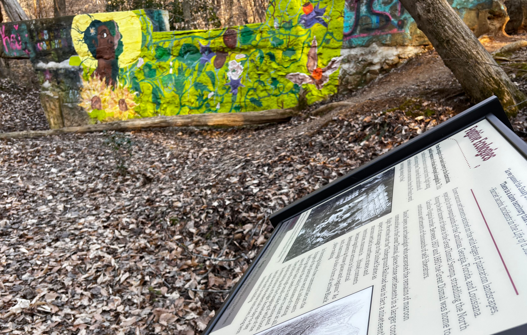 Guilford's Underground Railroad trails get a makeover | Guilford College